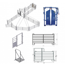 Set tarc de prindere si tratament bovine - Super Farm Land